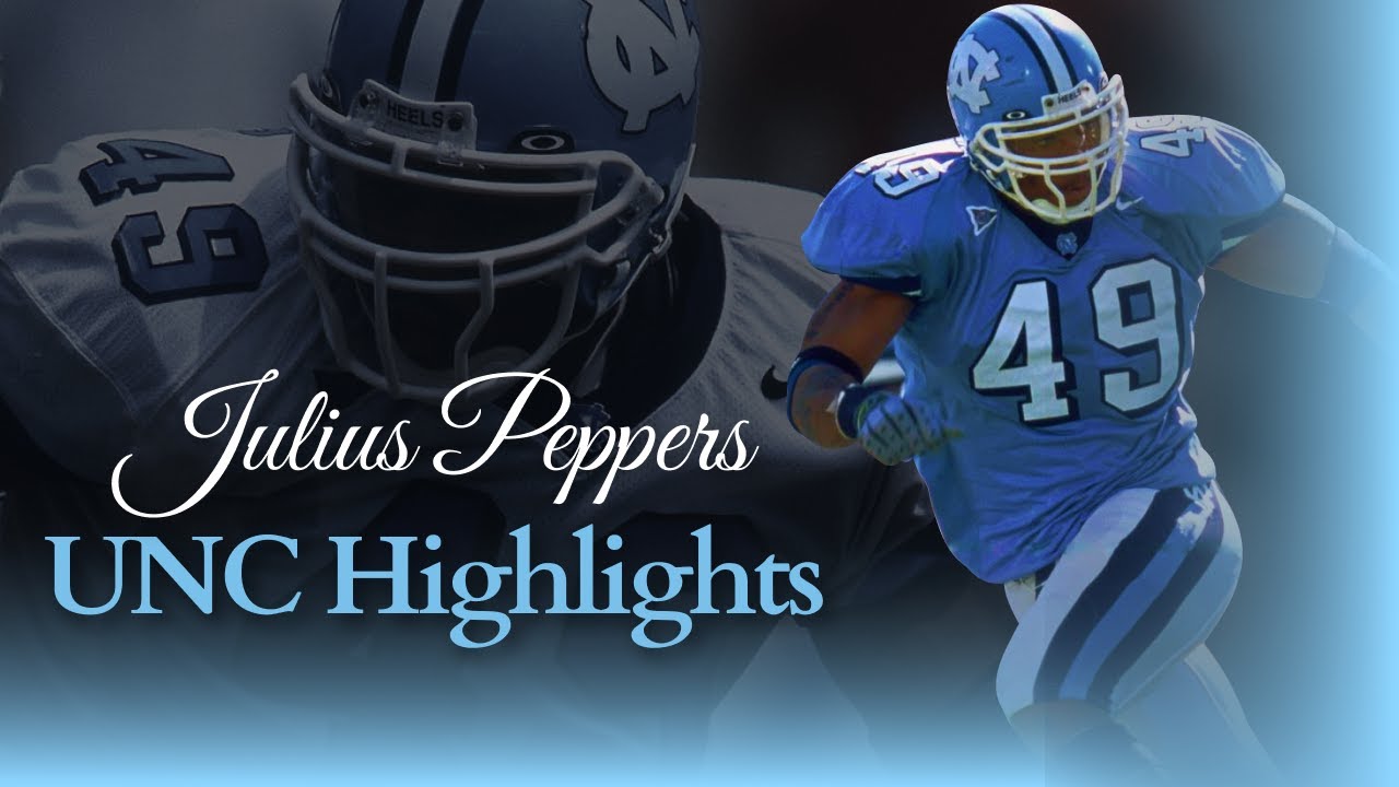 UNC Football: Julius Peppers College Highlights | North Carolina Tar ...