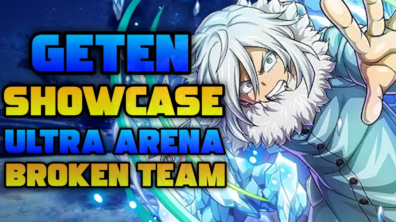 THIS COMBO WITH GETEN WAS UNEXPECTED! SHOWCASE! | My Hero Ultra Impact ...