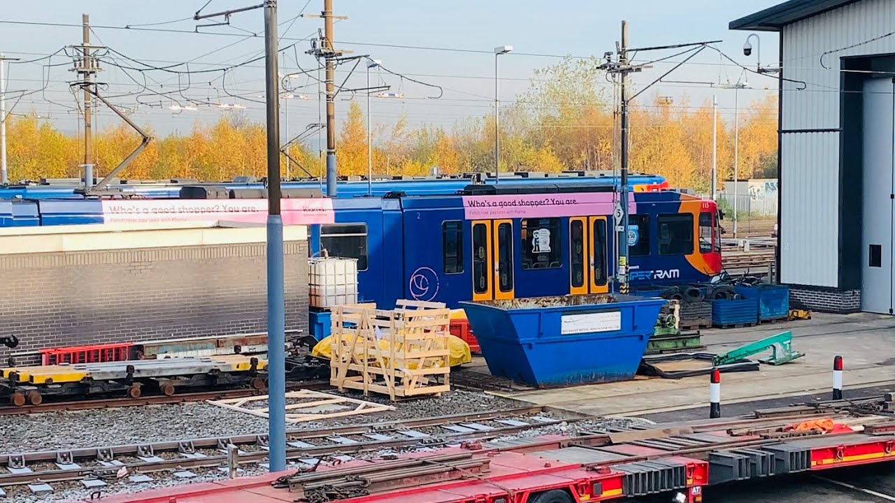 Stagecoach Sheffield SuperTram 115 On Driver Training At Nunnery Tram ...