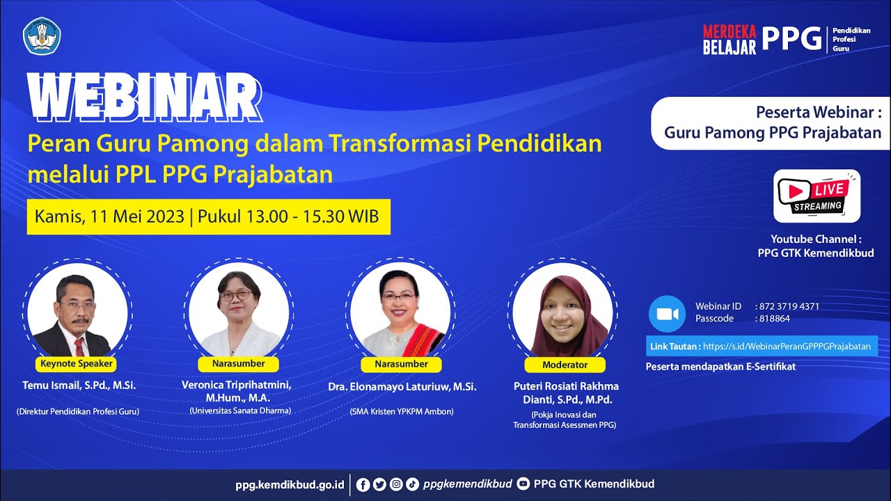 Peran Guru Pamong dalam Transformasi Pendidikan melalui PPL PPG ...
