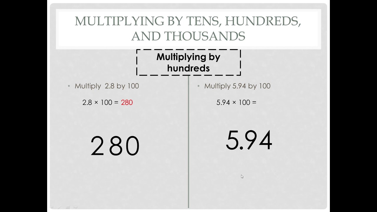 Math 5th Grade (Thirteenth Meeting) - YouTube