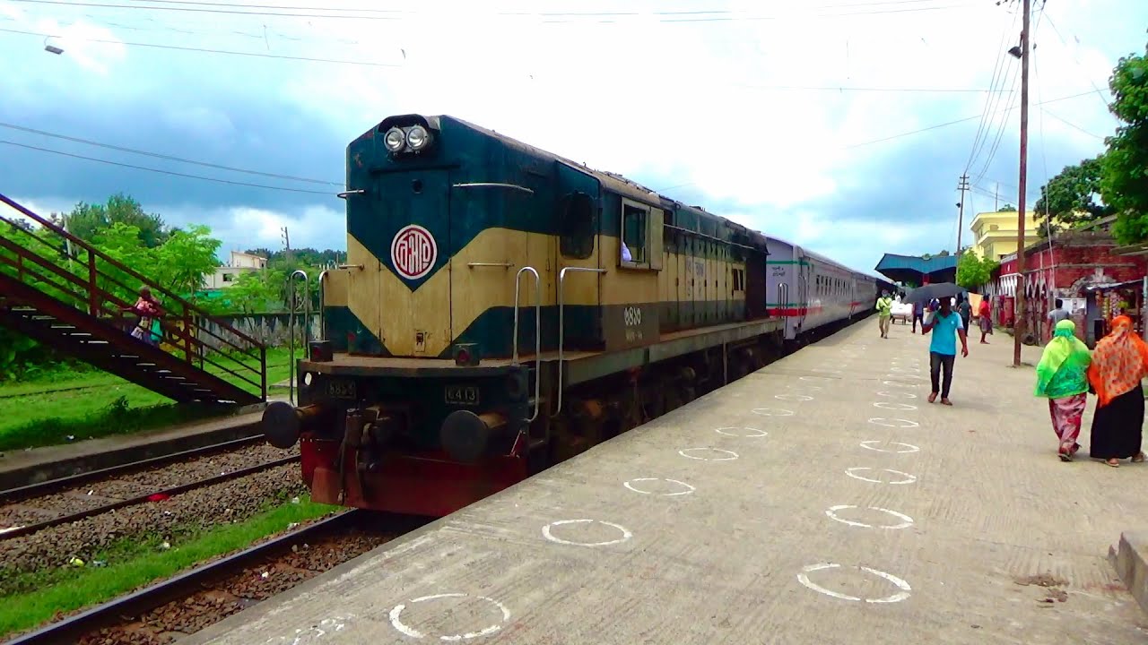 6413 Locomotive|| PT-INKA Coaches|| Sagordari Express (Khulna To ...