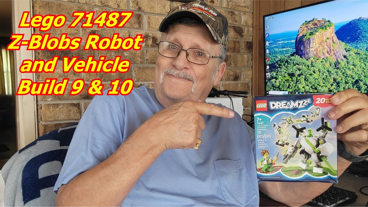 LEGO DREAMZzz Z-Blob's Robot and Vehicle Adventures Building Kit Build ...