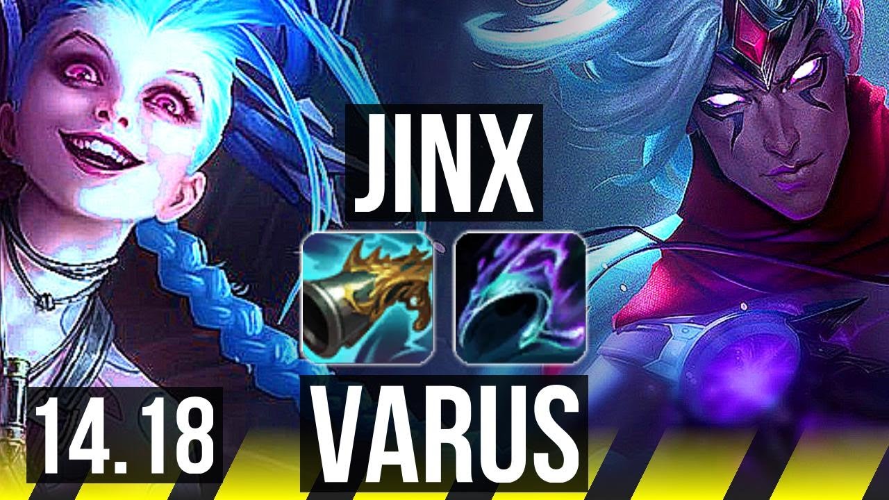 JINX & Karma vs VARUS & Senna (ADC) | 11/1/3, 69% winrate, Legendary ...