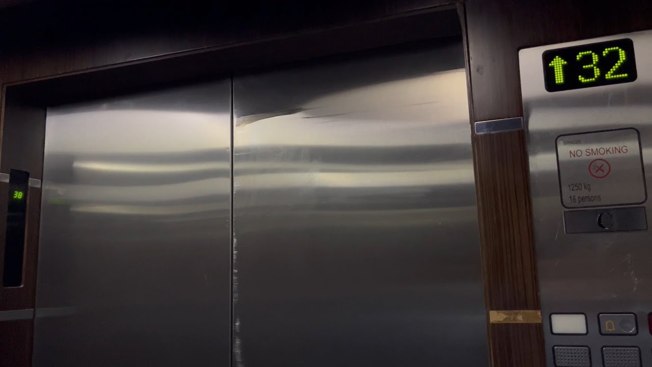 5x Schindler Zone A (West) Elevators @ Executive Tower D (Aspect Tower ...