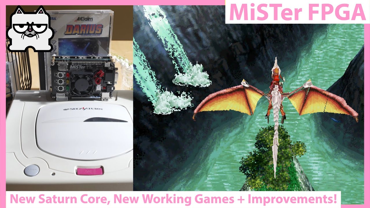 MiSTer FPGA Sega Saturn Core Testing! Newest Core, New Games Working ...