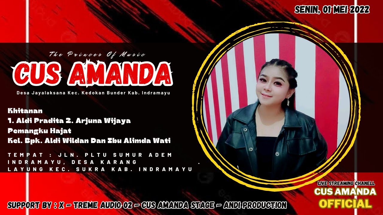 LIVE ORGAN TARLING CUS AMANDA DI DESA KARANG LAYUNG SUKRA INDRAMAYU ...
