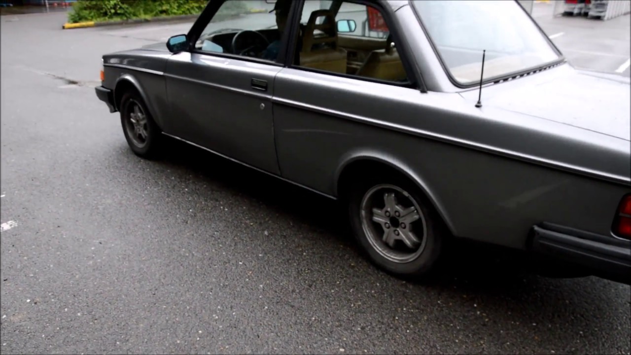 Volvo 240 Turbo project: Walk around and engine bay overview - YouTube