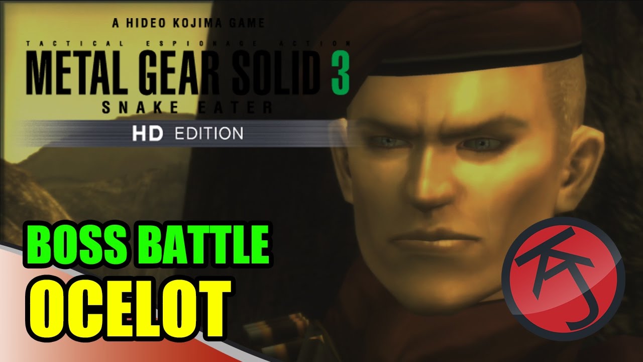 Metal Gear Solid 3 - BOSS BATTLE: SNAKE VS OCELOT - YouTube