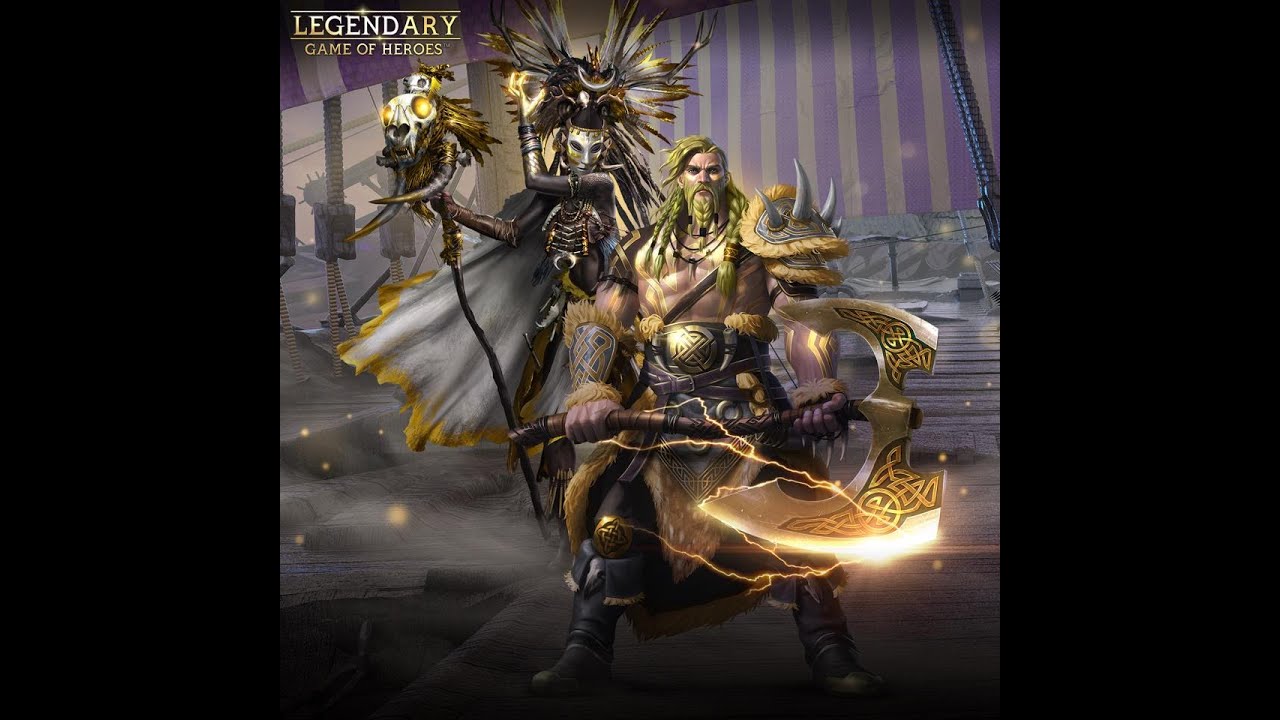 Legendary game of heroes - Elegía del mas allá - ataques - YouTube