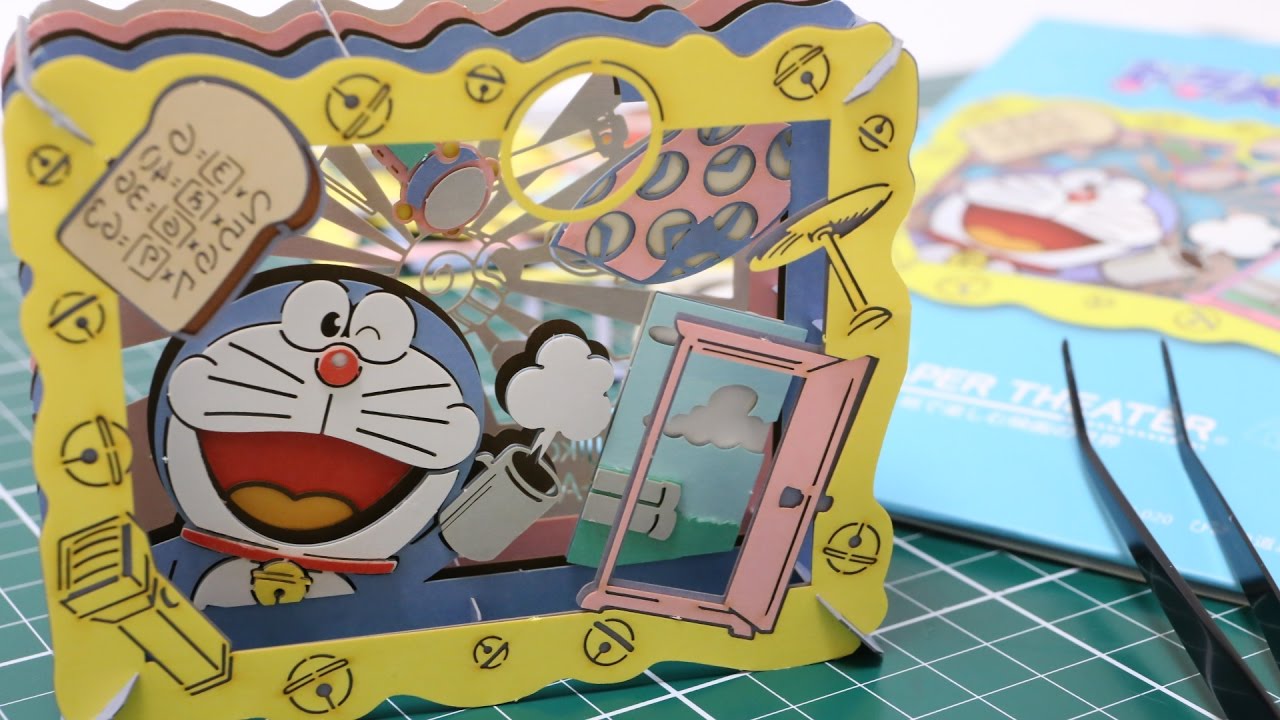 Doraemon Gadget DIY Paper Craft - YouTube