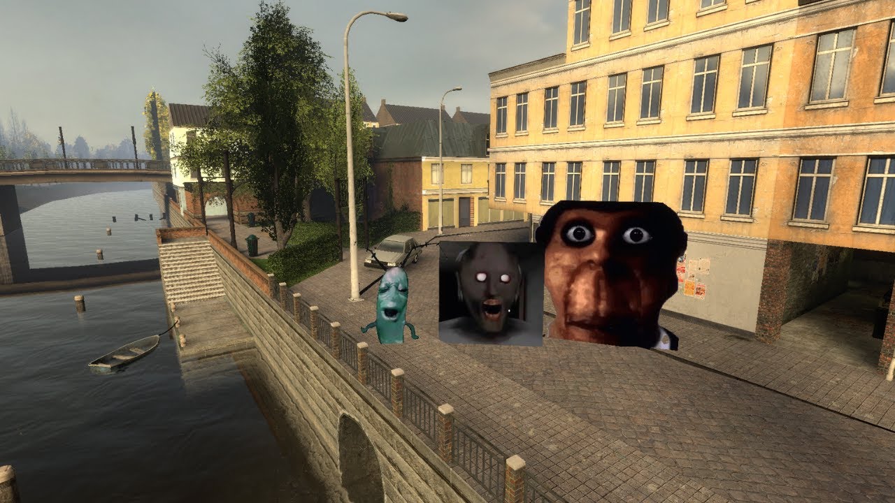 Gmod Nextbots Scary Moments #120 - YouTube
