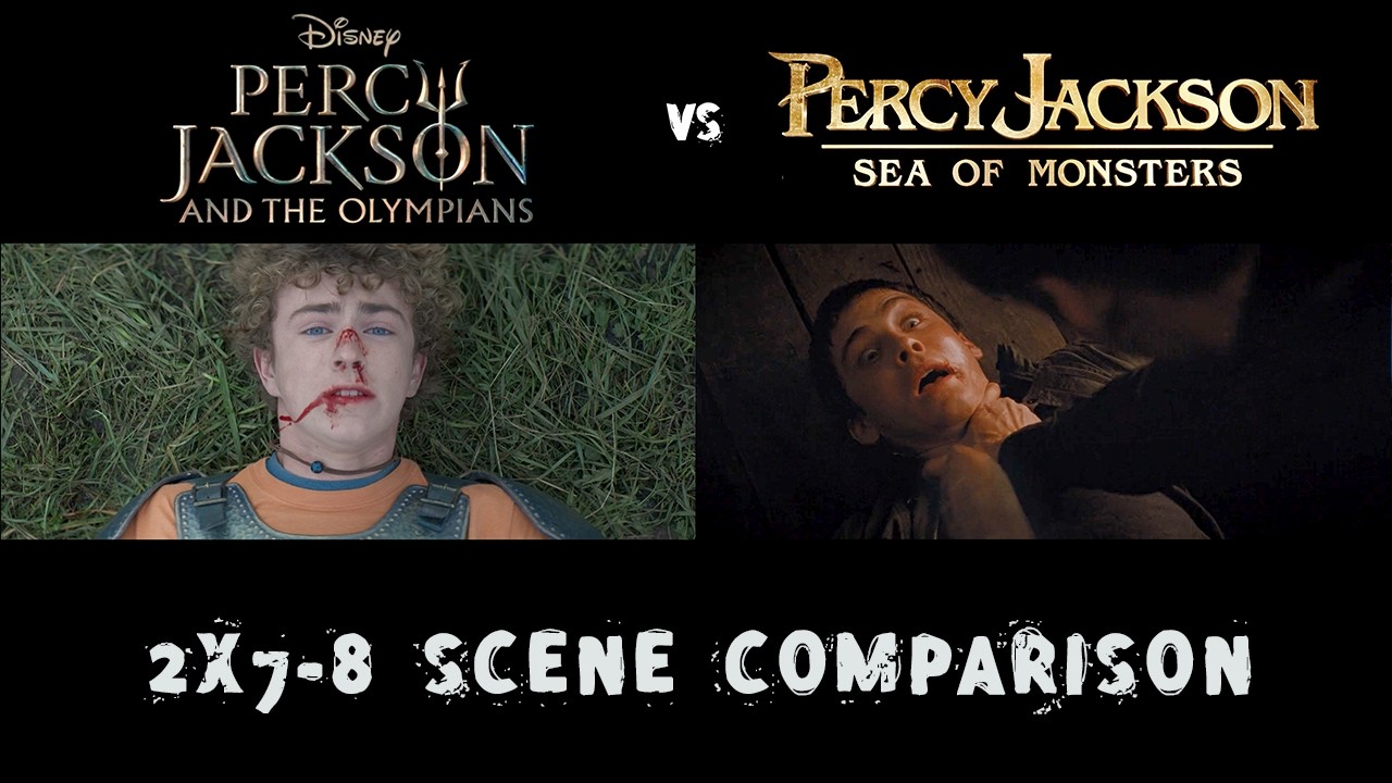 Percy Jackson and the Olympians Scene COMPARISON | S2E7-8 vs Movie ...
