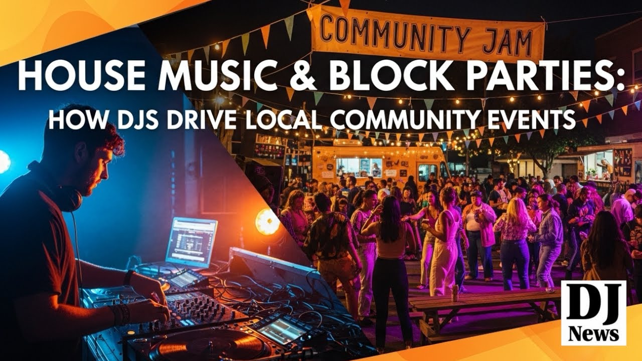 House Music & Block Parties: How DJs Drive Local Community Events - YouTube