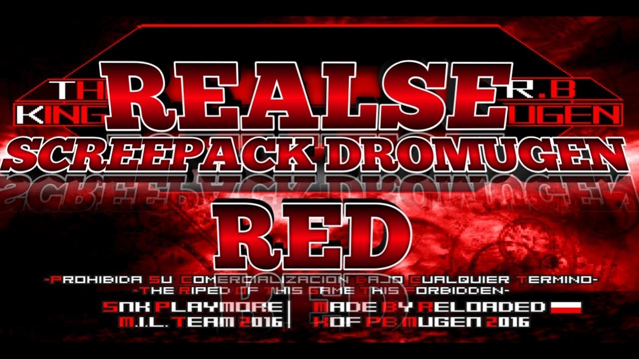 [KOF MUGEN]KOF Dromugen Red Remake Edition Screenpack Offical Release ...