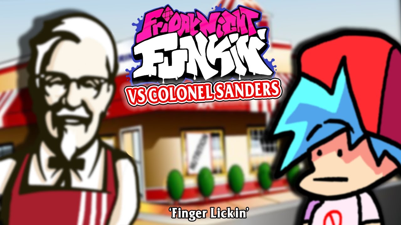 Friday Night Funkin 'VS Colonel Sanders' - 'Finger Lickin' - YouTube