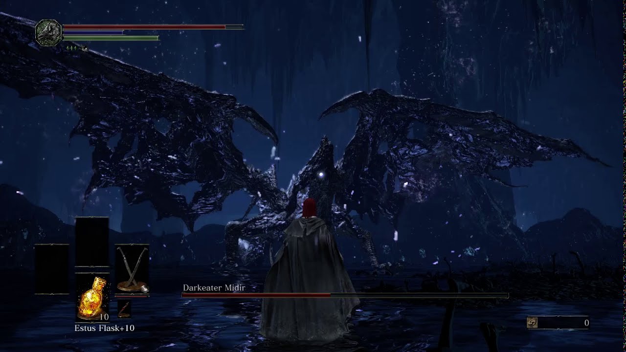 [Dark Souls 3] Darkeater Midir Boss Fight - YouTube