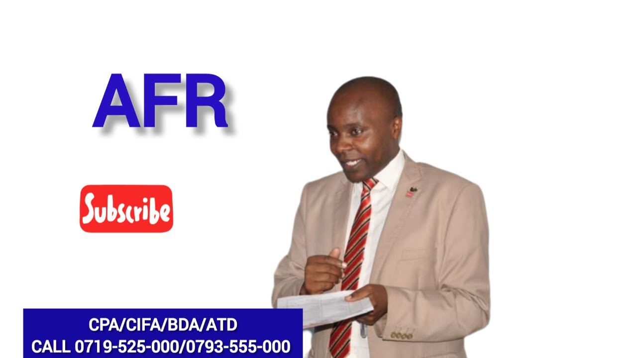 AFR-Group Consolidation and Associates -CPA KENYA - YouTube