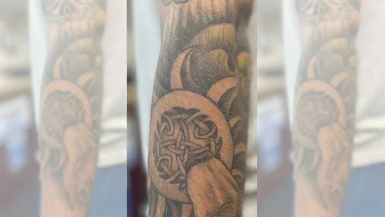 Skin Dimensions - Sleeve Tattoo Sample - YouTube