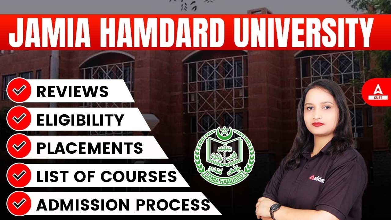 All About Jamia Hamdard University Delhi 📚🏫 - YouTube