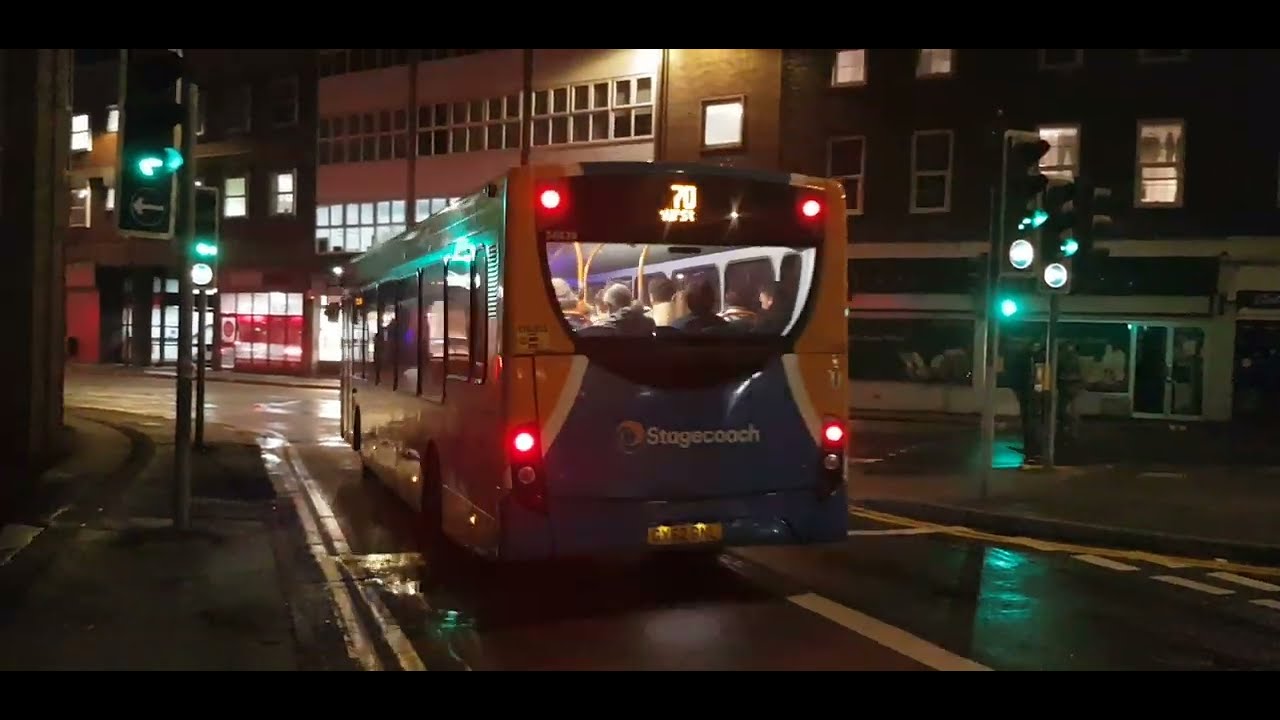 Here is the new livery stagecoach bus 36839 on the number 70 in ...