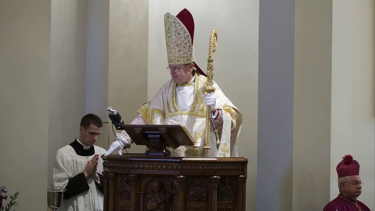 Priestly Ordination of Rev. Caleb Sons, by Bp. Donald J. Sanborn - YouTube