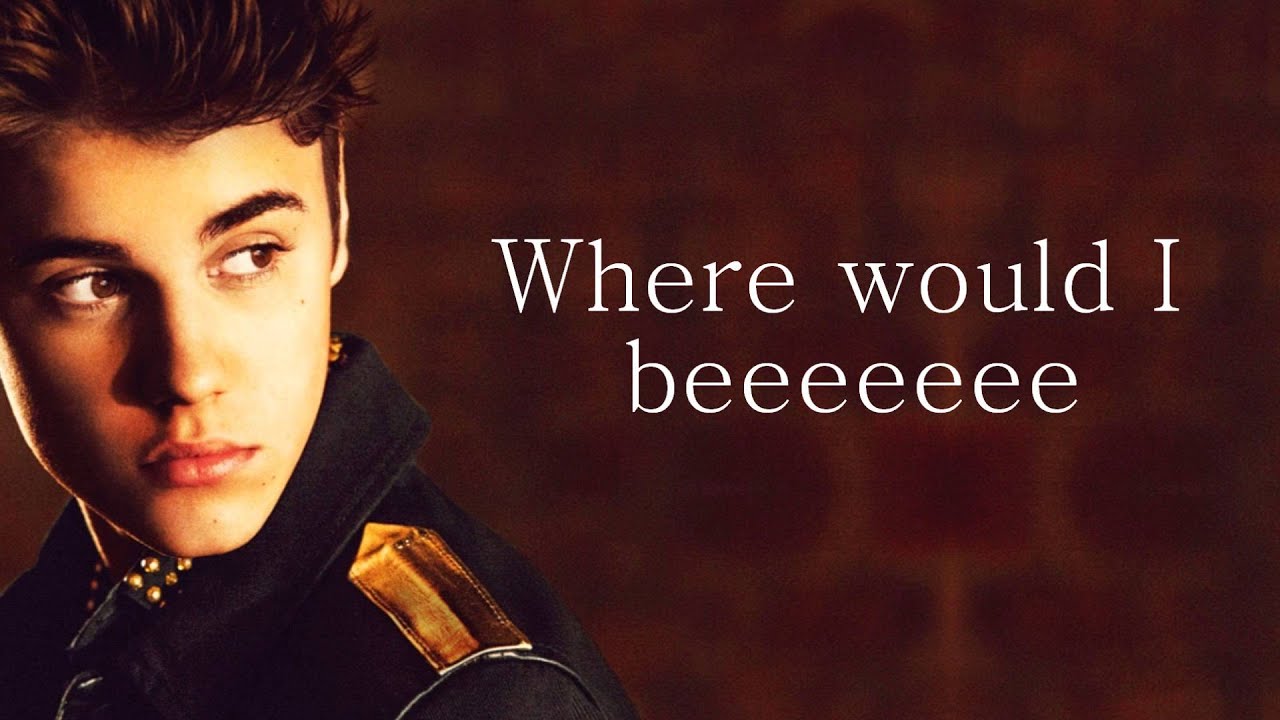 Justin Bieber Believe With Lyrics Youtube