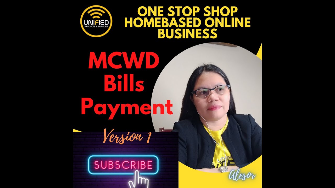 HOW TO PAY YOUR MCWD (METROPOLITAN CEBU WATER DISTRICT) V1 SYSTEM ...