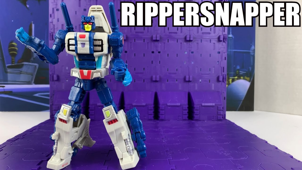 Transformers Power of the Primes Terrorcon Rippersnapper Unboxing and ...