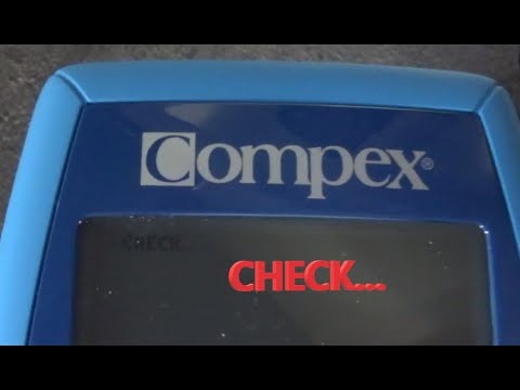 Solve Compex Check Message When Charging - Debug du problème message ...