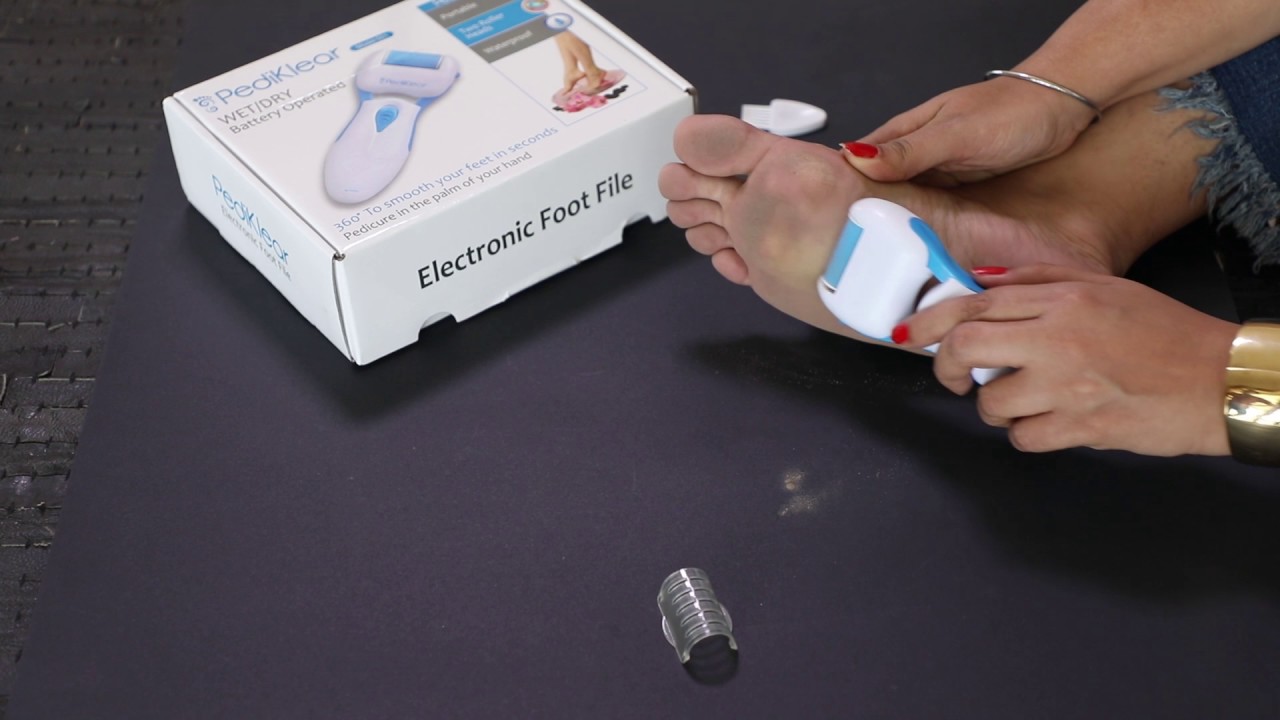 Pediklear Foot Callus Remover Review - YouTube