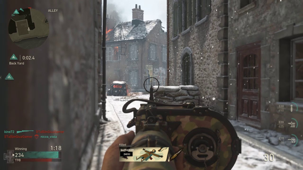 Call of Duty®: WW2 59 kill streak - YouTube