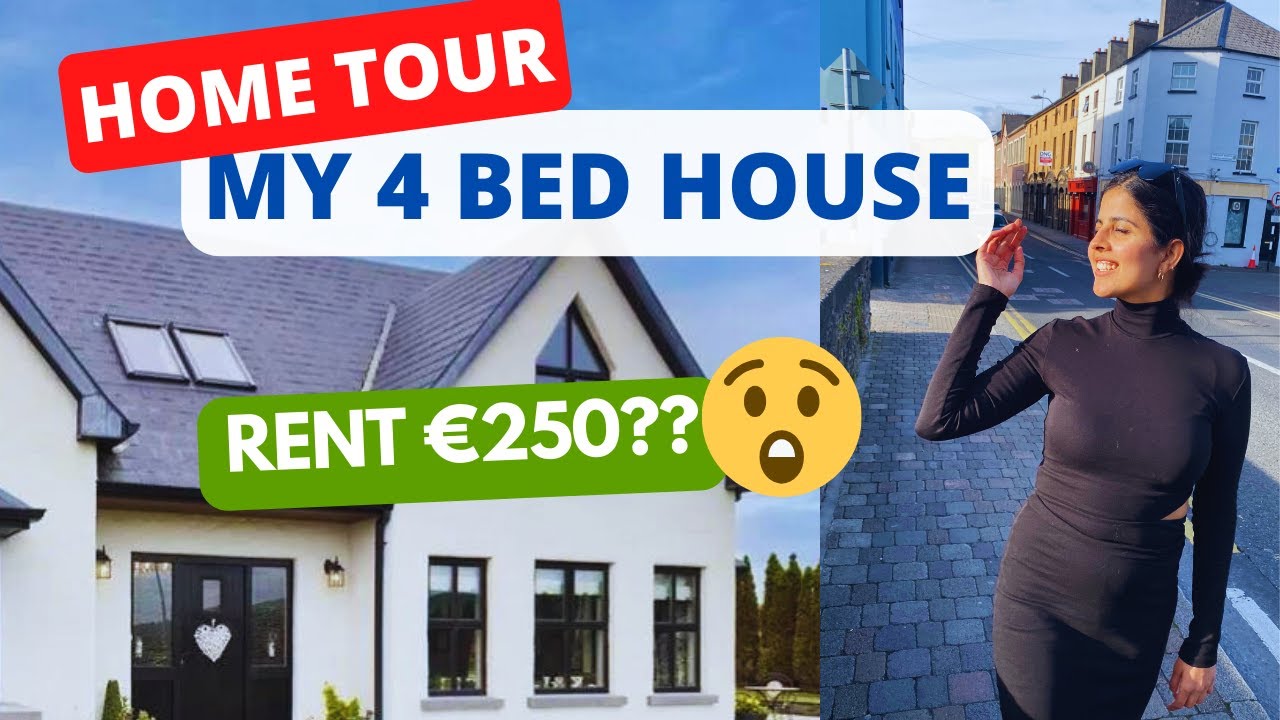 INSIDE MY €250 4- BED DETACHED RENTAL HOME| Renting in Ireland | House ...