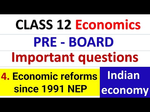 Class 12 economics chapter 4 Economic reforms since 1991 NEP I most ...
