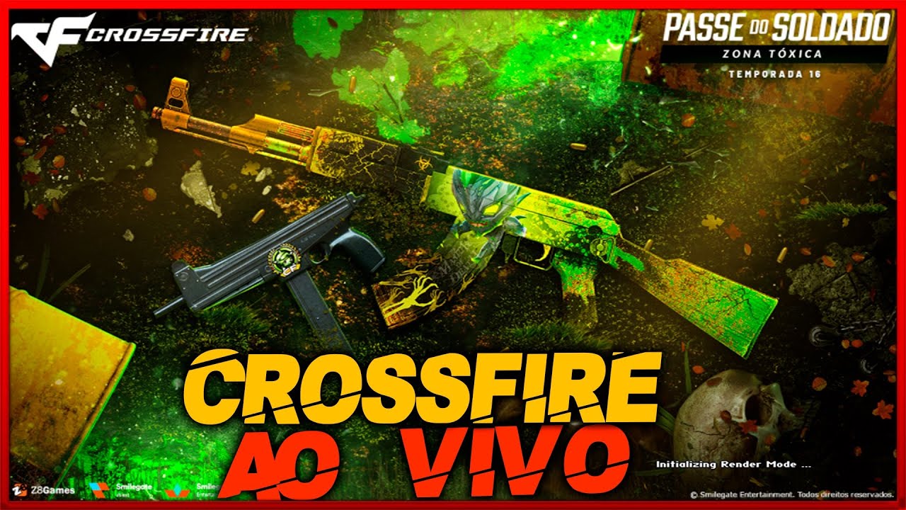 🔴CROSSFIRE AL AO VIVO🔴NOVA TEMPORADA DA RANKED!🔴BORA PEGAR TOP100!?🔴 ...