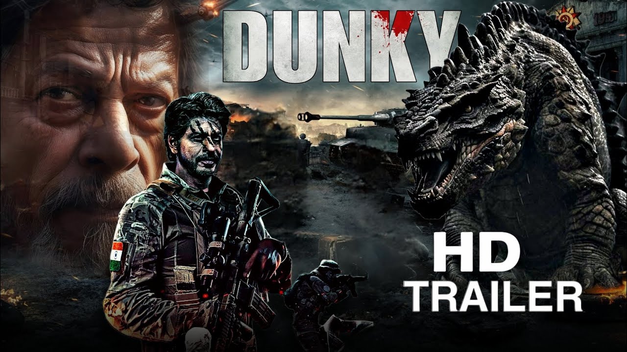 DUNKY | Official Teaser | Taapsee Pannu | Shahrukh Khan | Rajkumar ...
