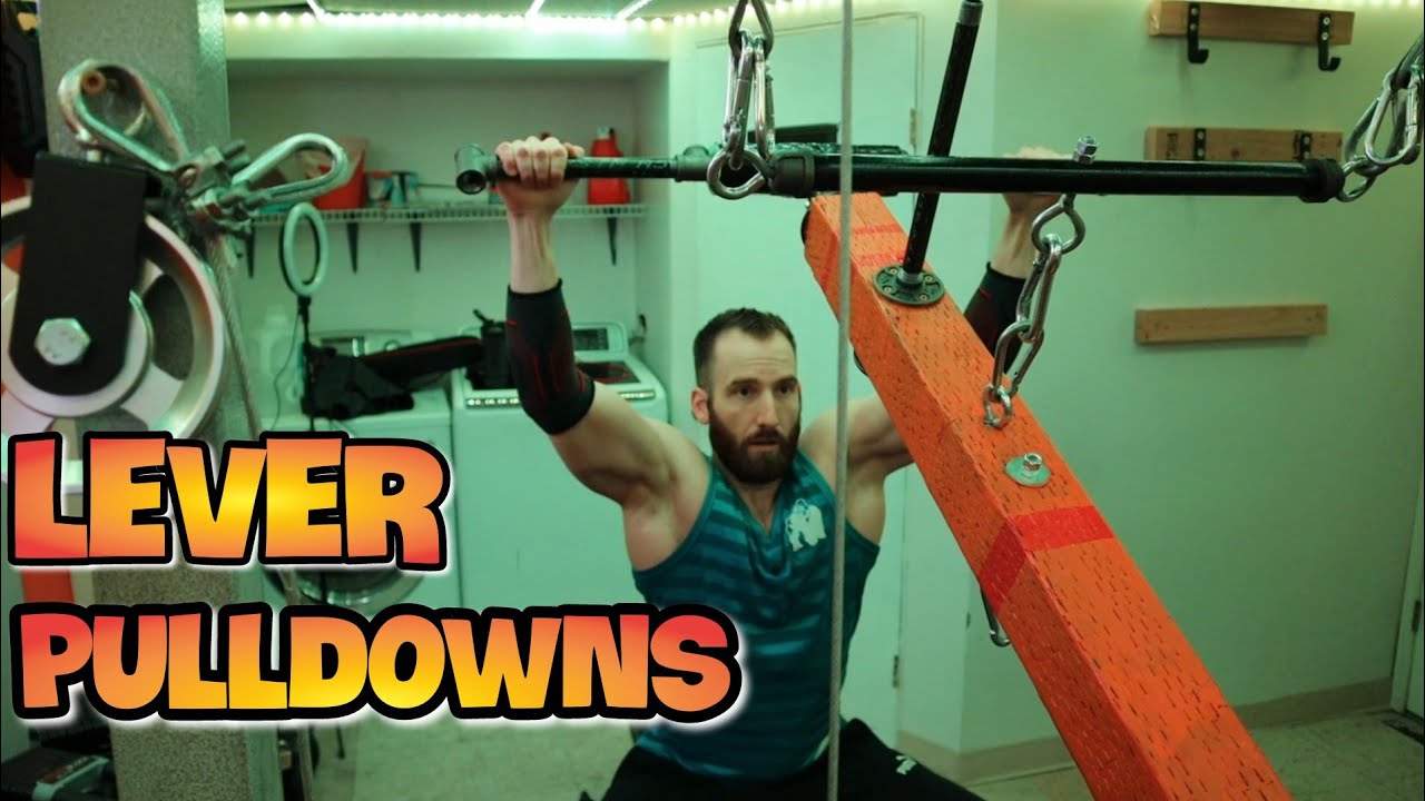 2 DIY Lever lat ENLARGING Setups - YouTube