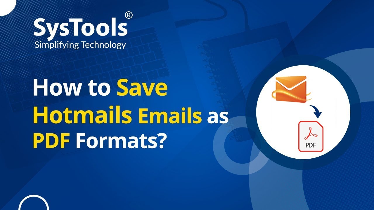 How To Save Hotmail Emails To PDF File Format YouTube How To Save Hotmail Emails To PDF File Format YouTube