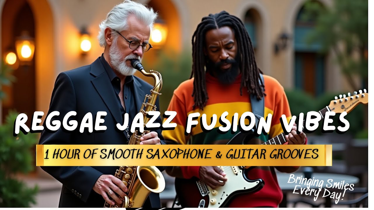 Reggae Jazz Fusion Vibes: 1 Hour of Smooth Saxophone & Guitar Grooves ...