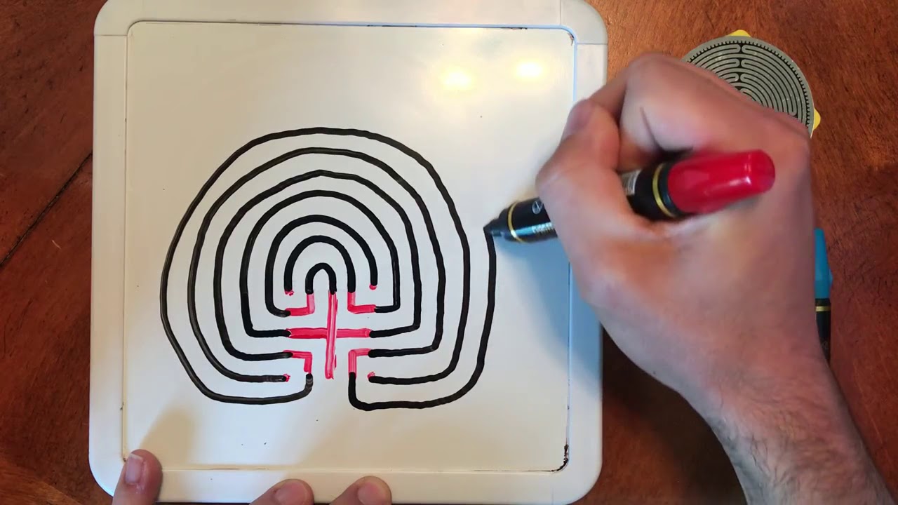 Lars Howlett showing Classical Labyrinth Seed Patterns - YouTube