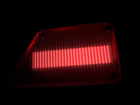 Light Test - Red Plastic 1 - YouTube
