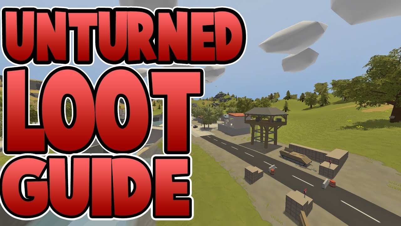 Unturned - Greece Loot Guide! - YouTube