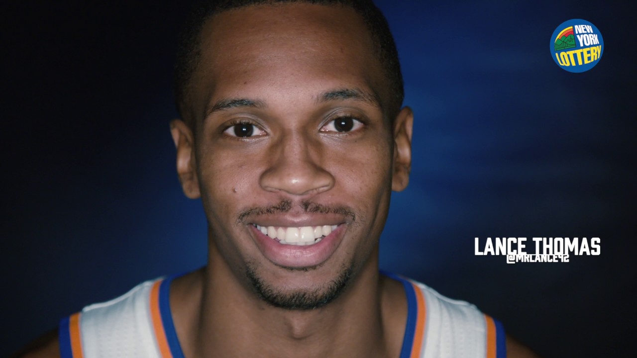 New York Lottery's My Number: Lance Thomas - YouTube