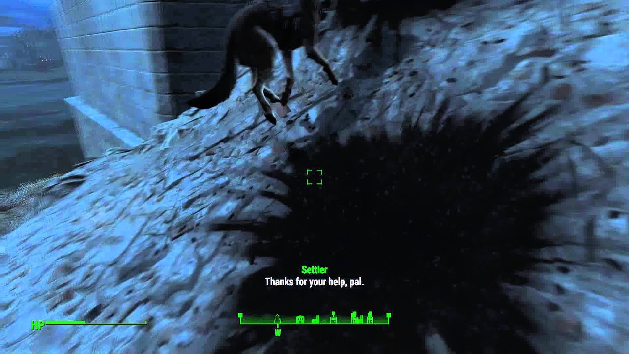 Fallout 4 - Missile Launcher Raider Attack on Castle - YouTube