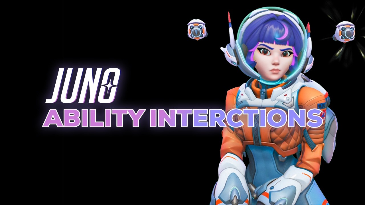Juno Ability Interactions | Overwatch 2 - YouTube