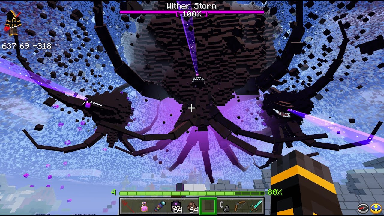 Cracker's Wither Storm BEDROCK PORT [CWSBP] Add-on[MCPE-MCBE]Wither ...