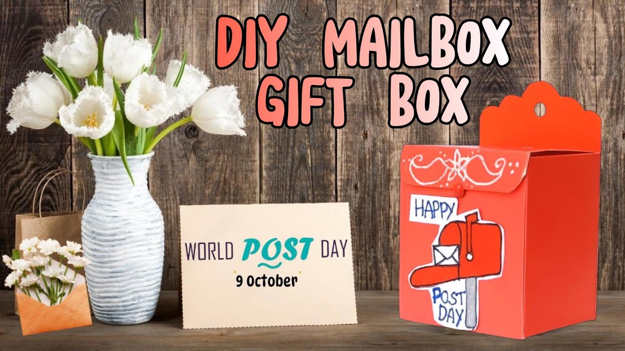 Surprise with a Mailbox Gift Box | Perfect DIY for Post Day - YouTube