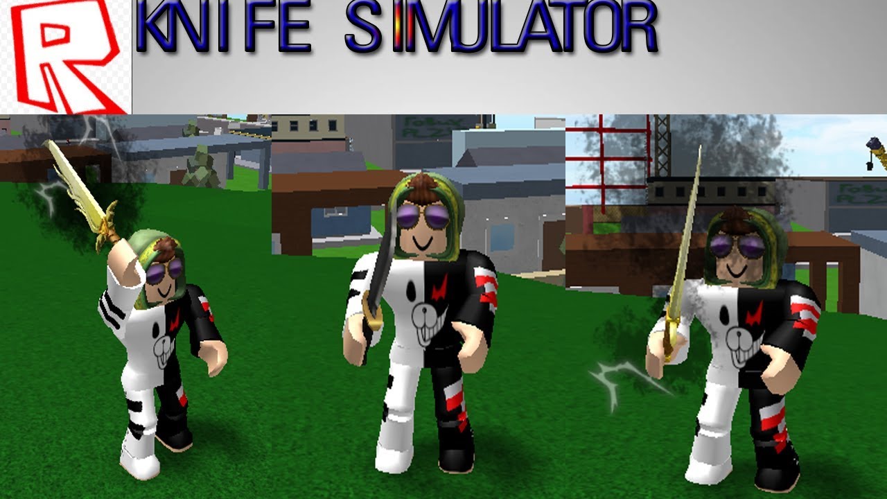 Играем в Knife Simulator в Роблоксе - YouTube