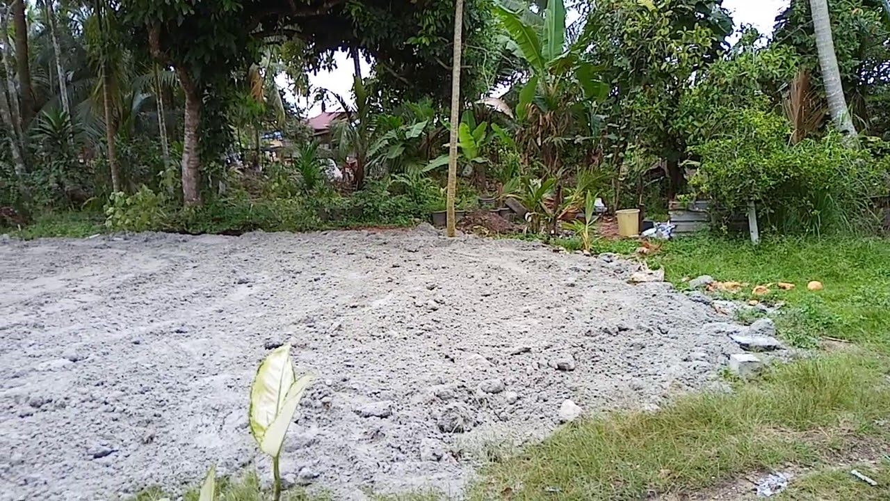 Tambak guna tahi simen ( cement waste) part 6 - YouTube