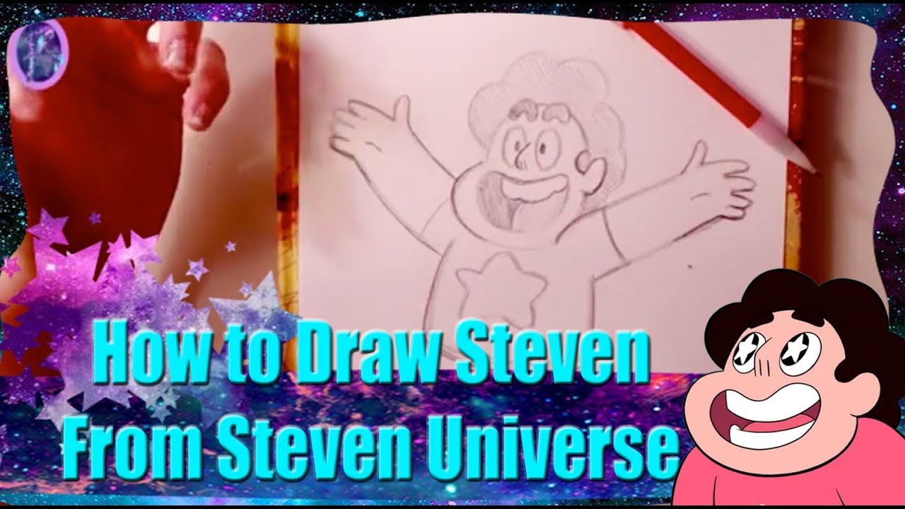 How to Draw STEVEN from STEVEN UNIVERSE - @dramaticparrot - YouTube